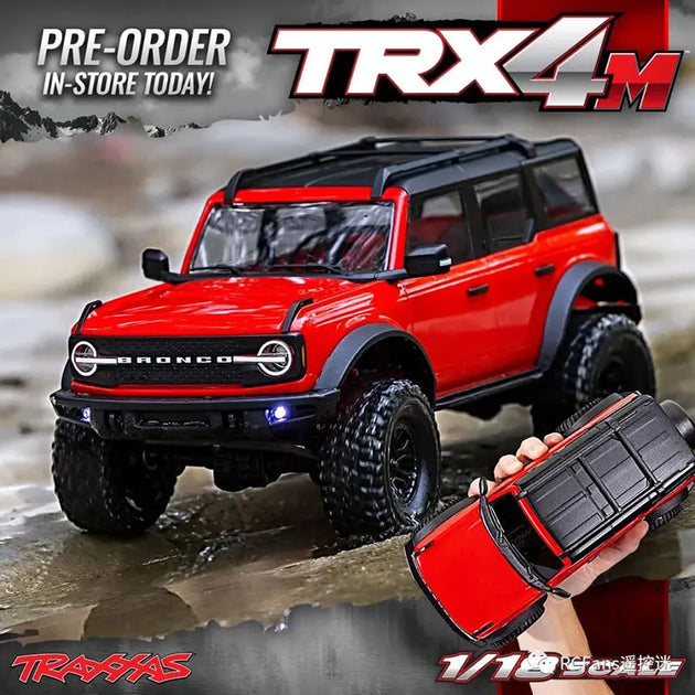 Traxxas TRX4M 1/18 Mini Land Rover Wrangler RC Crawler Off-Road – BBU